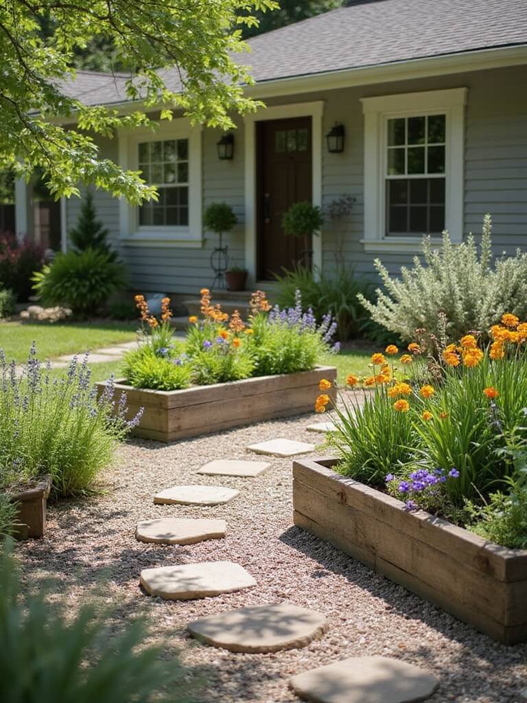 20 Rustic Landscaping Front Yard Designs on a Budget